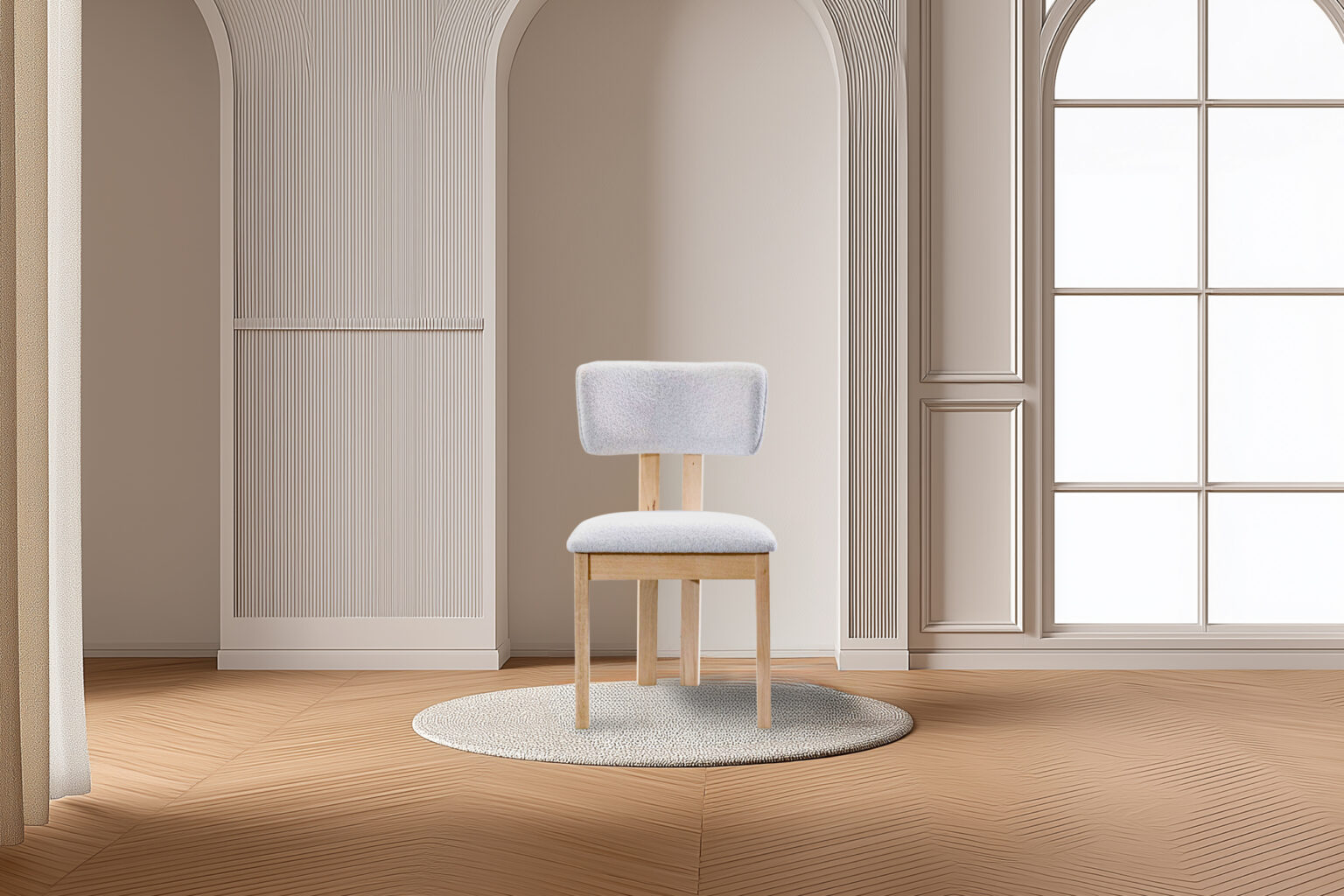 Matilda Dining Chair-Natural - Gatsby Living